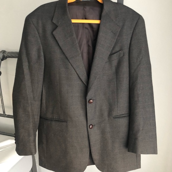 Austin Reed | Suits & Blazers | Austin Reed Mens 39 R Gray Brown Elbow ...